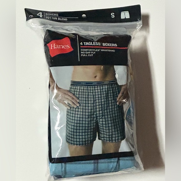 Hanes | Underwear & Socks | Hanes 4 Mens Woven Boxer Small New | Poshmark